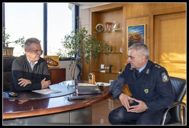 Για μια πολιτική οδικής ασφάλειας Συνάντηση Δημάρχου με τον Διοικητή ...